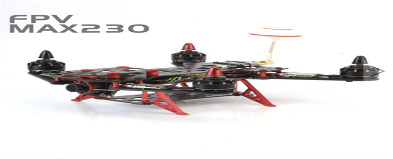 MAX230 230MM Carbon Fiber Frame Kit Mini Quadcopter Multiroter FPV QAV250