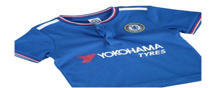 CHELSEA KIT T-SHIRT - ROYAL - BABY