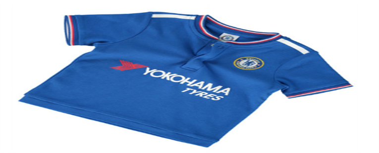 CHELSEA KIT T-SHIRT - ROYAL - BABY