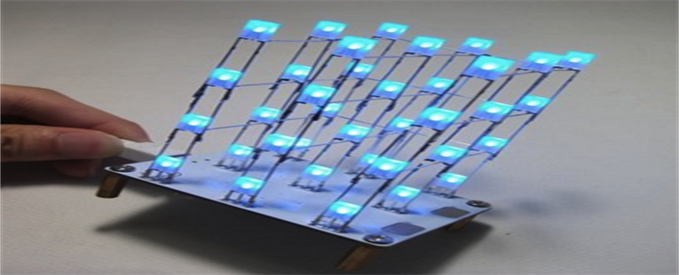 DIY Touch 3x3x4 Color LED Light Cube Kit