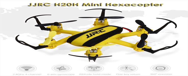 JJRC H20H Mini Hexacopter Return Home RC Drone with LED