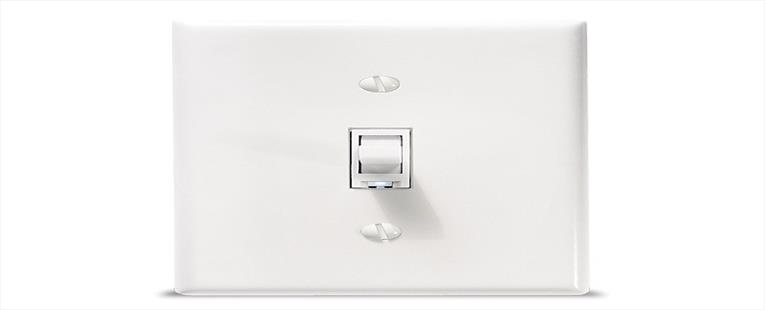 INSTEON REMOTE CONTROL DIMMER SWITCH, TOGGLE - WHITE